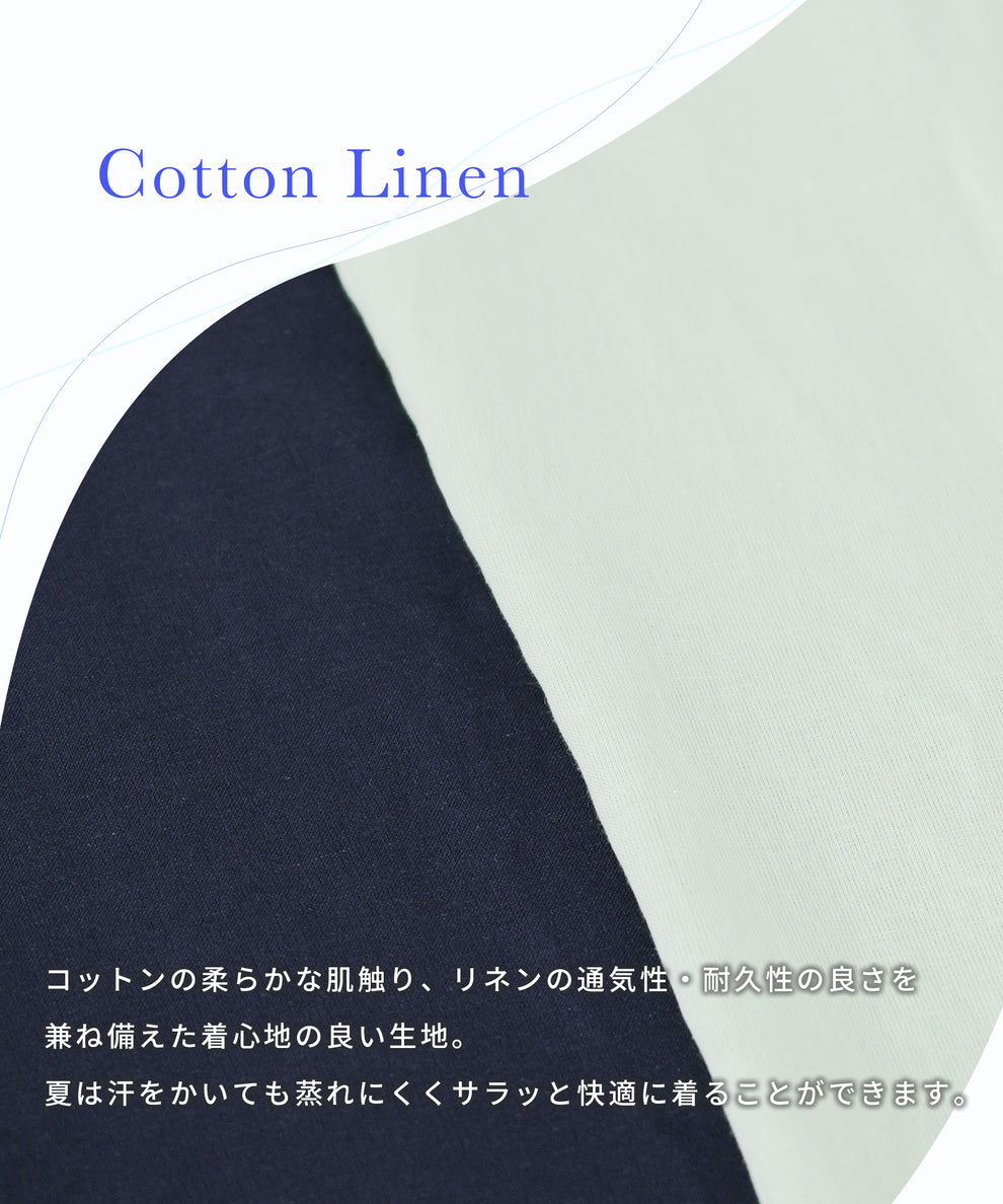 [stanley blacker] バンドカラーシャツ コットンリネン 半袖 - AWC | active worker components – AWC │ active worker ...